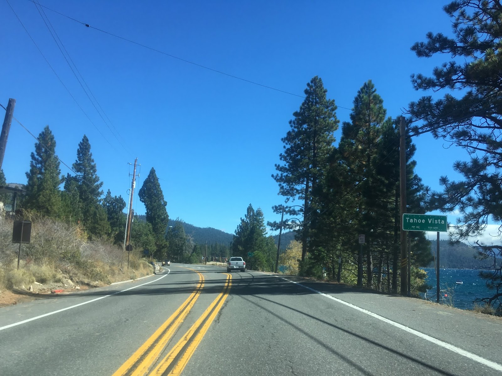 Lake Tahoe Circle Tour Part 2; California State Route 28 and Nevada ...