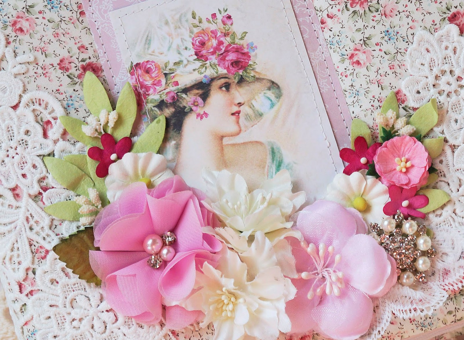 Terry's Scrapbooks: Craft and You Bellissima Rose Ladies Scrapbook Mini ...
