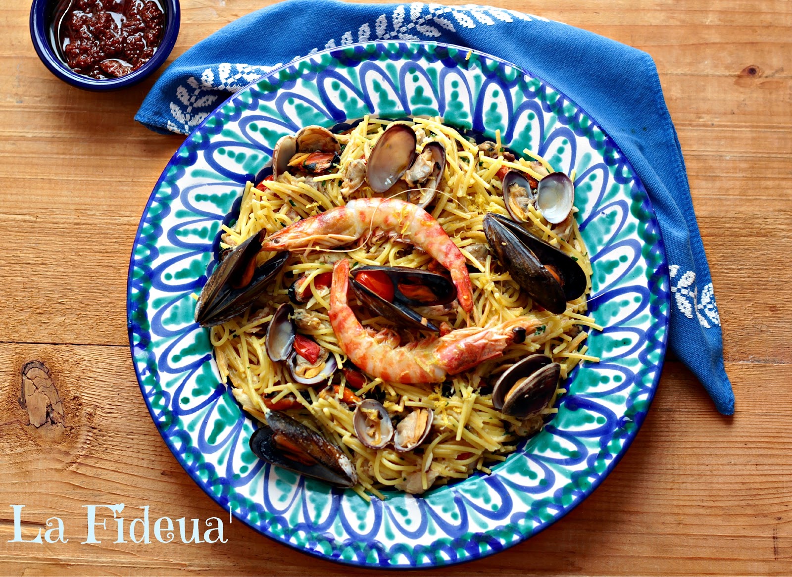 Andante con gusto: Fideuà con il "Pesce dimenticato" e molluschi per l ...