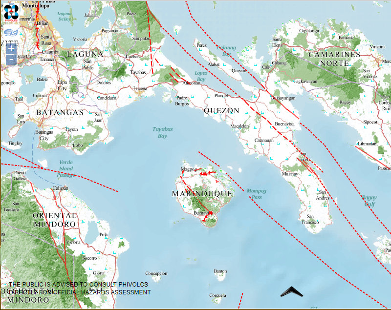 Marinduque Rising: New data: Mga lugar na dinaraanan ng Central ...