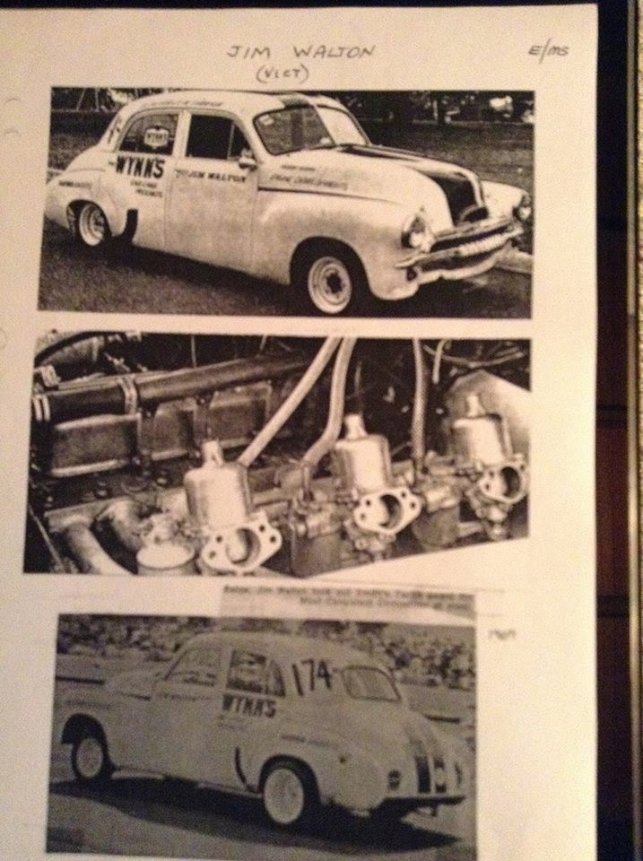 Jim Waltons 15 second 168 horsepower FJ Grey motor ~ Holden Grey Motor