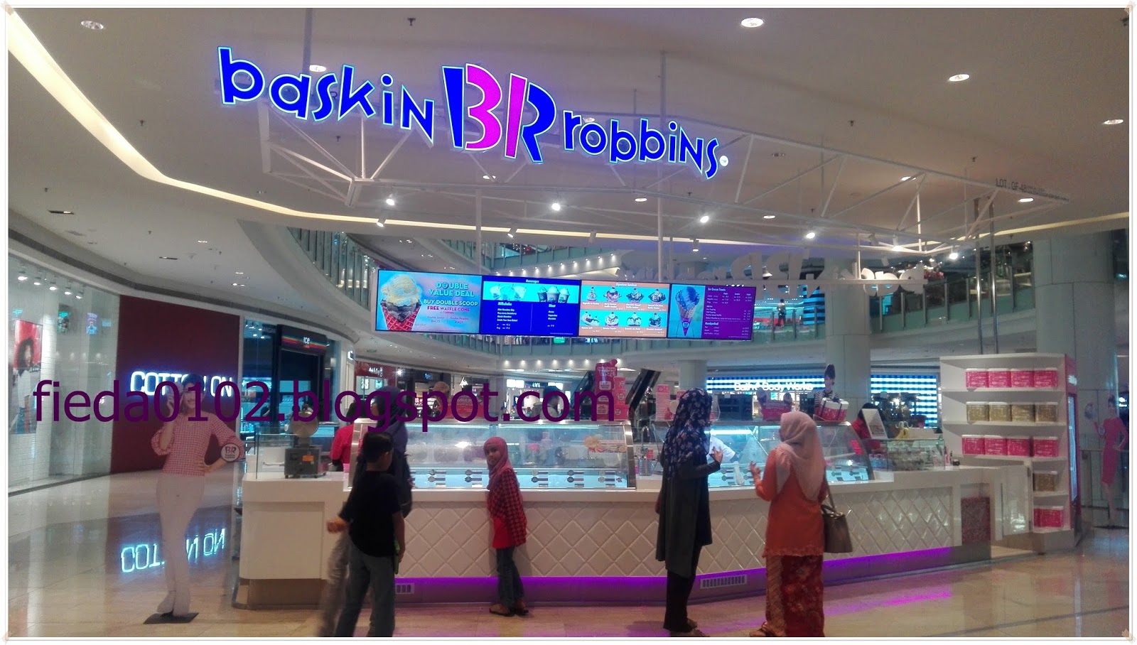 Blog fieda membebel: The Gravy Factory @ NU Sentral dan Baskin Robbin