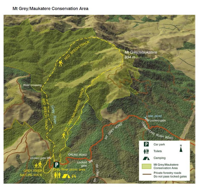 Tramping in the New Zealand backcountry: NZ Bush Adventures: Mt Grey ...