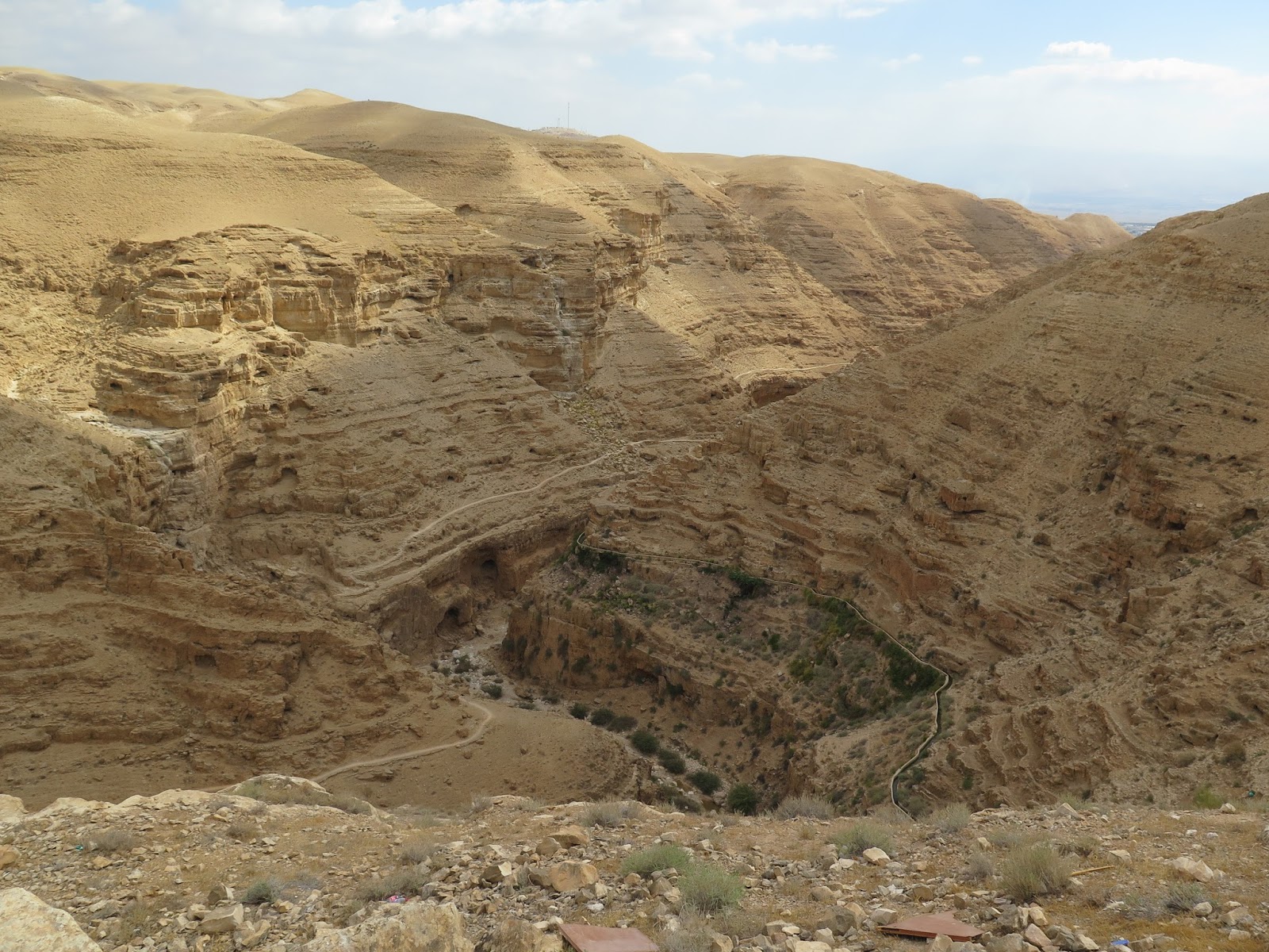 The Holyoaks in the Holy Land: Wadi Qelt