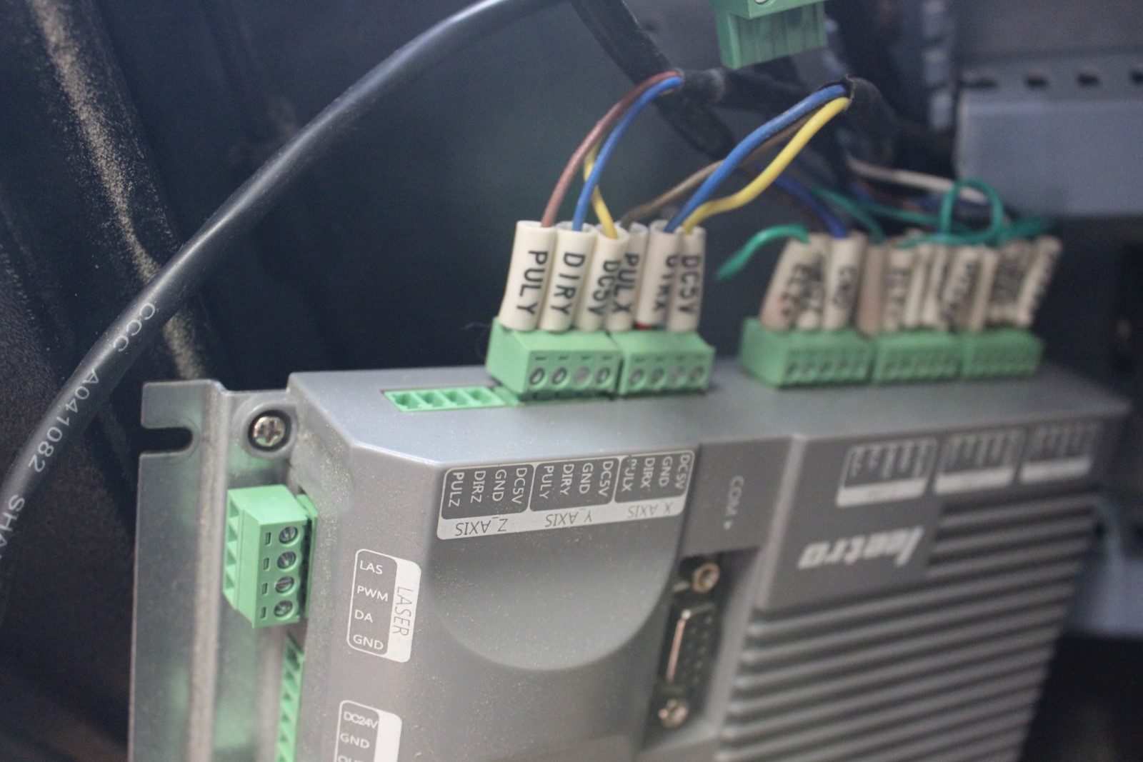 Wiring the Ruida Controller