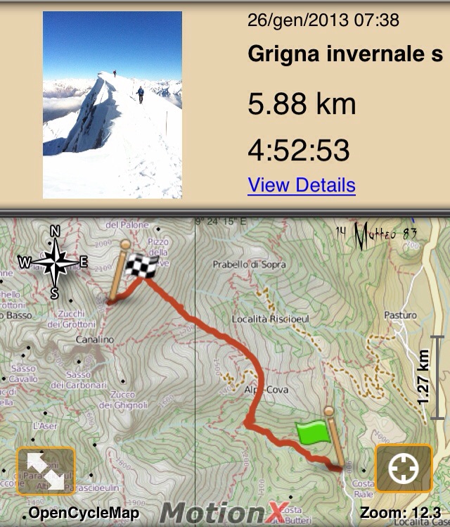 FotoMontagneLombardia: Grigna invernale 2410m