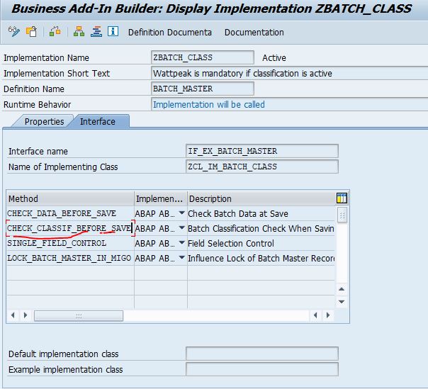 SAP ABAP 4 Tutorial: BADI Enhancement of MSC1N & MSC2N