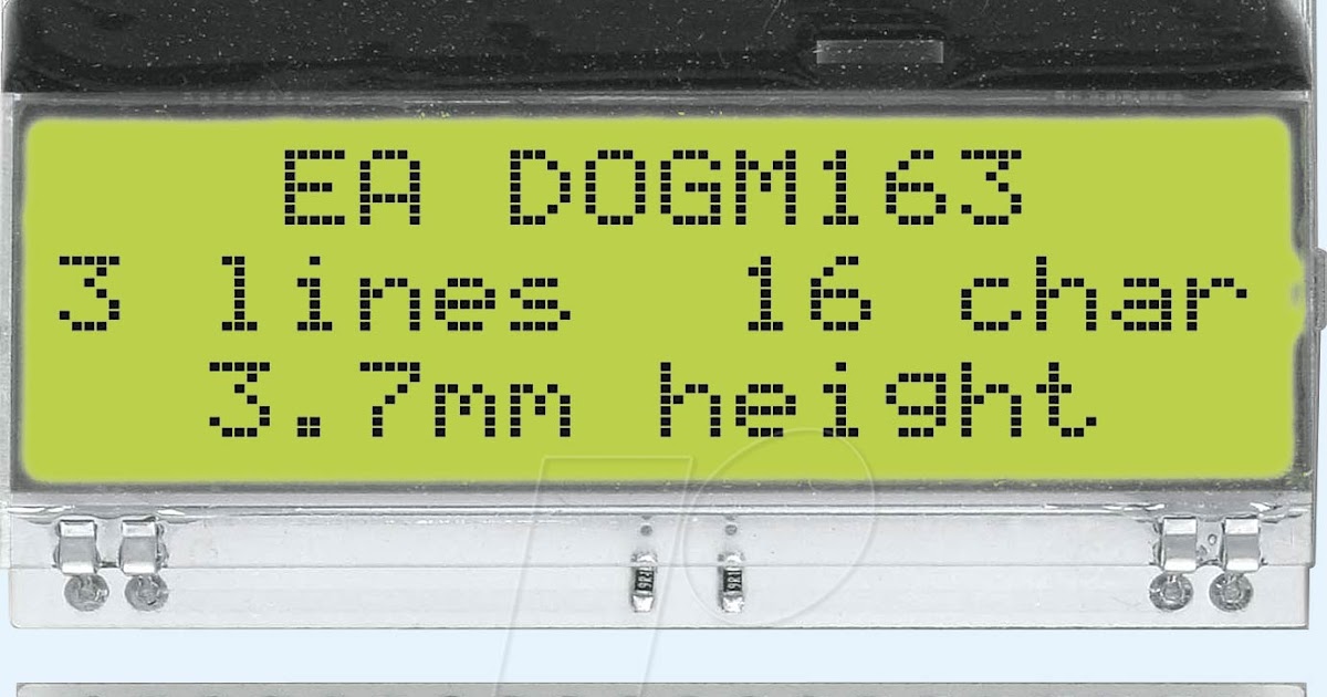 elektroTINO: EA DOG-M163