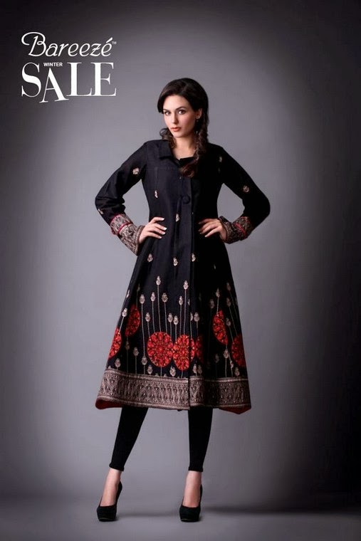 Bareeze Winter Sale Collection 2013-14 | Dazzling Print and Beautiful ...