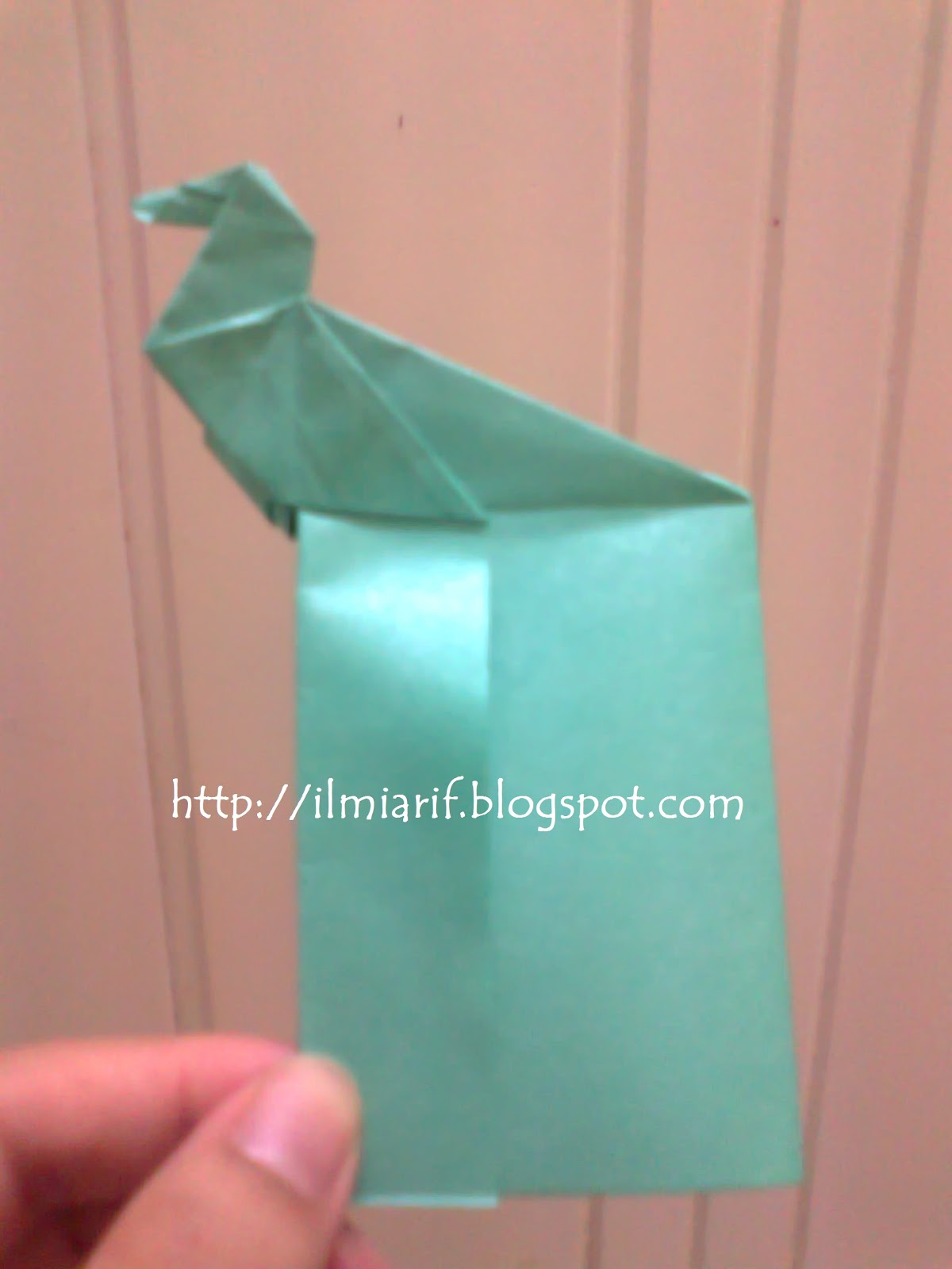Bintang Hati: Origami penanda buku