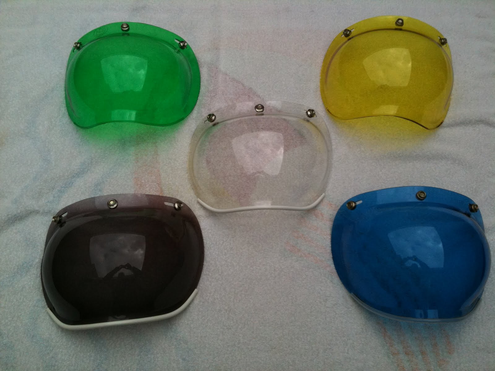 VINTAGE KLASS: Bubble Shields and Goggles!
