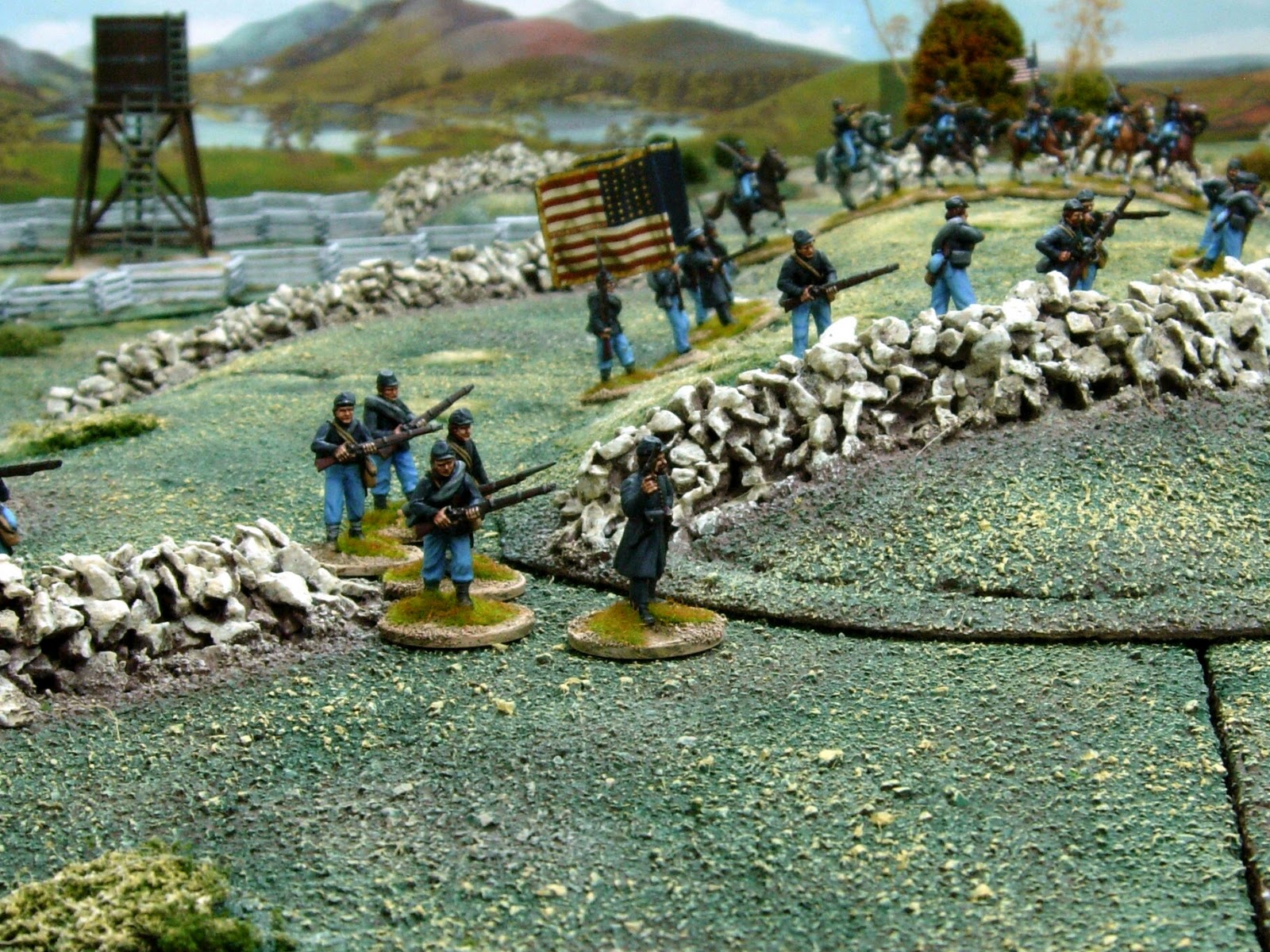 Wargaming with Silver Whistle: Perry's ACW