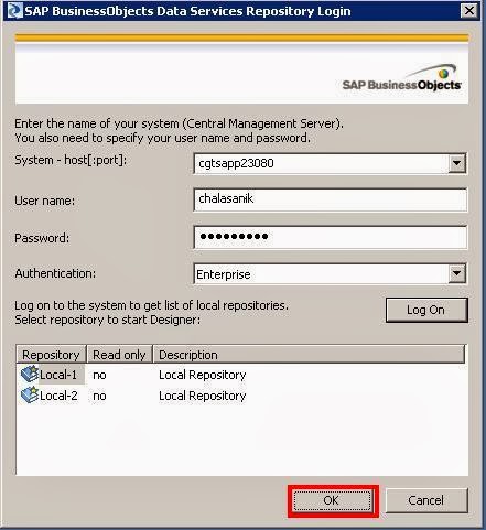 SAP BODS Information: BODS Designer