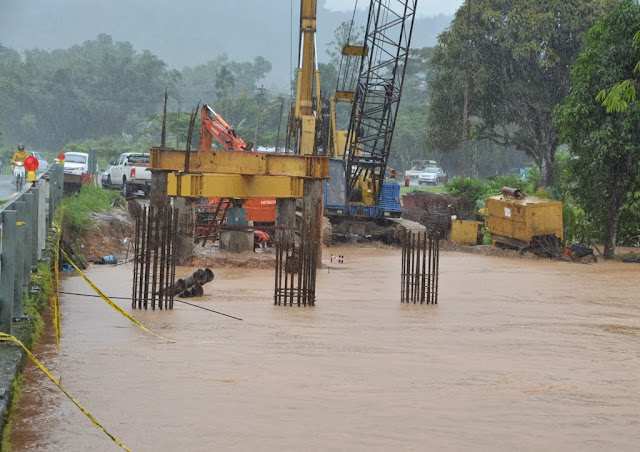 Construction of a new bridge at Dambai, Penampang, Sabah: A BIGGER ...