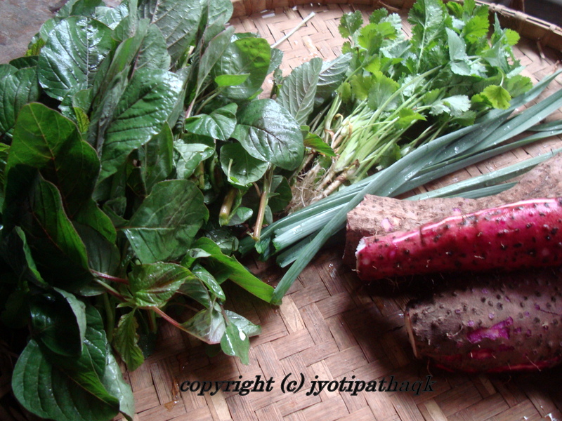 Taste of Nepal: Green Leafy Vegetables - साग-पात हरु - (Part 3)