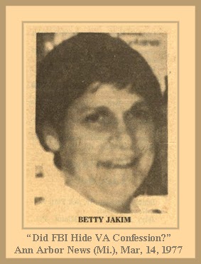 Unknown Gender History: Betty Jakim – Suspected Michigan Serial Killer ...
