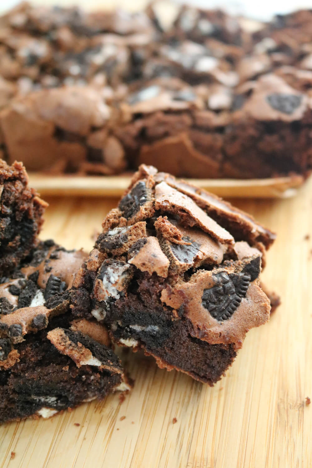 Oreo Fudge Brownies | Take Some Whisks