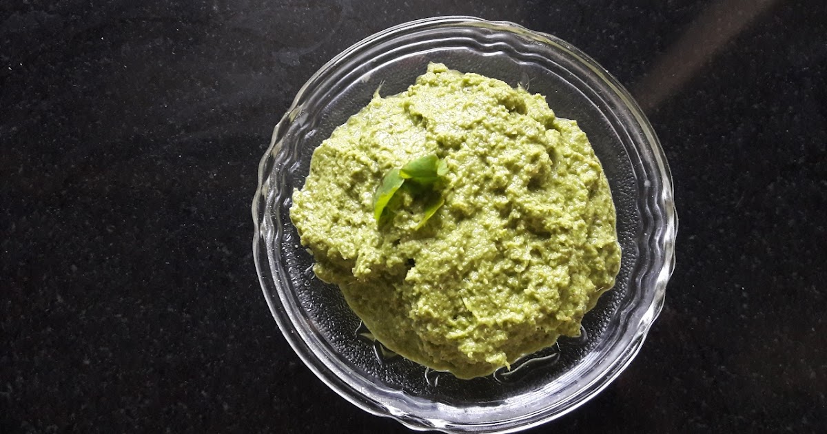 Bhrami leaves chutney - Ondelaga chutney - healthy chutney recipe