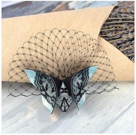Tina's handicraft : Fabric origami butterfly