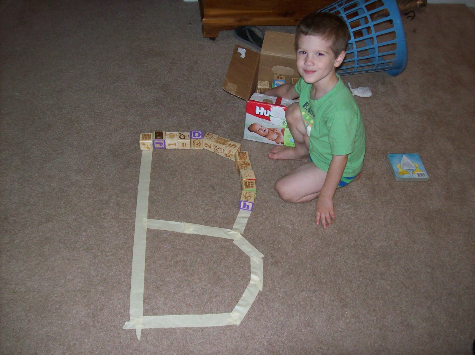 Contemplate Cloth: Second week of Preschool 2012