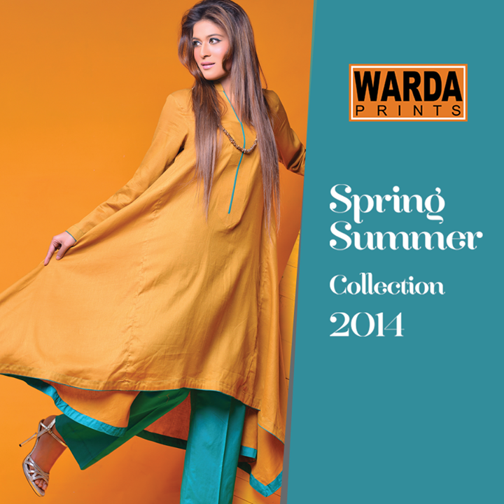 Warda Designer Spring/Summer Lawn Collection 2014 For women | New ...