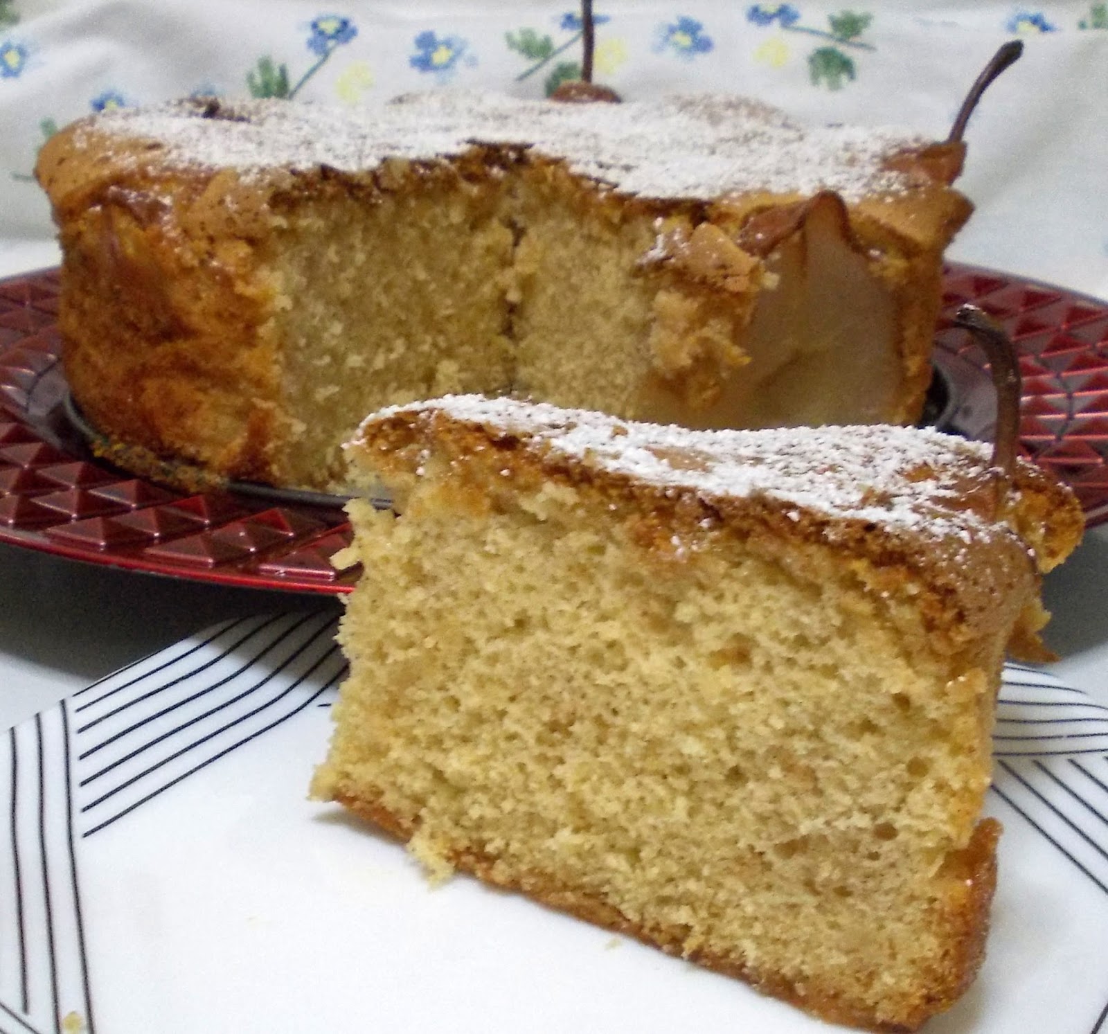 Bolo de Pêras | Receita rápida e simples de fazer