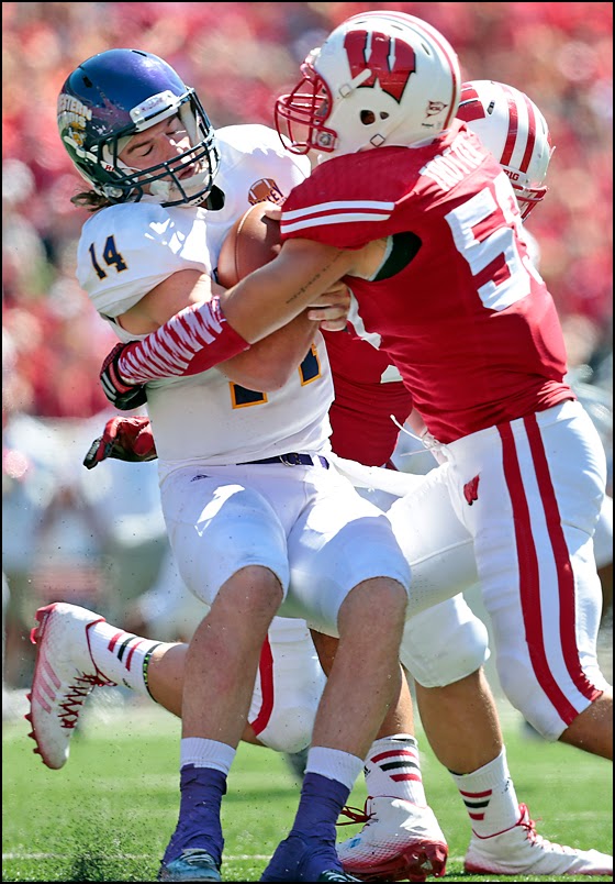 See With Me: Wisconsin Badgers 37, Western Illinois Leathernecks 3