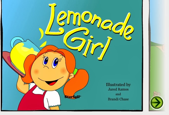 My English classes : LEMONADE GIRL (comic for third grade )
