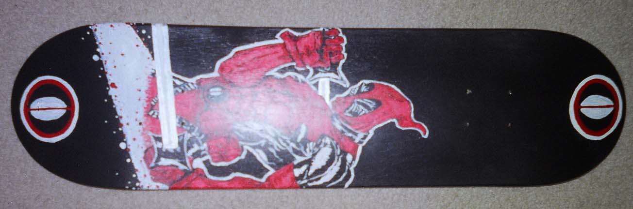 Art of Damont Jordan: Skateboard Decks