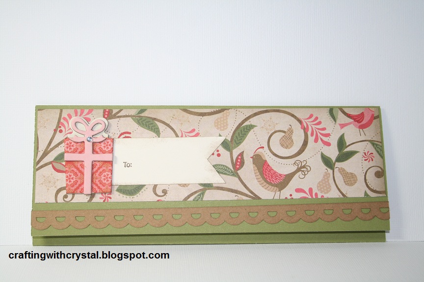 Crafting With Crystal: Money Holder Cards