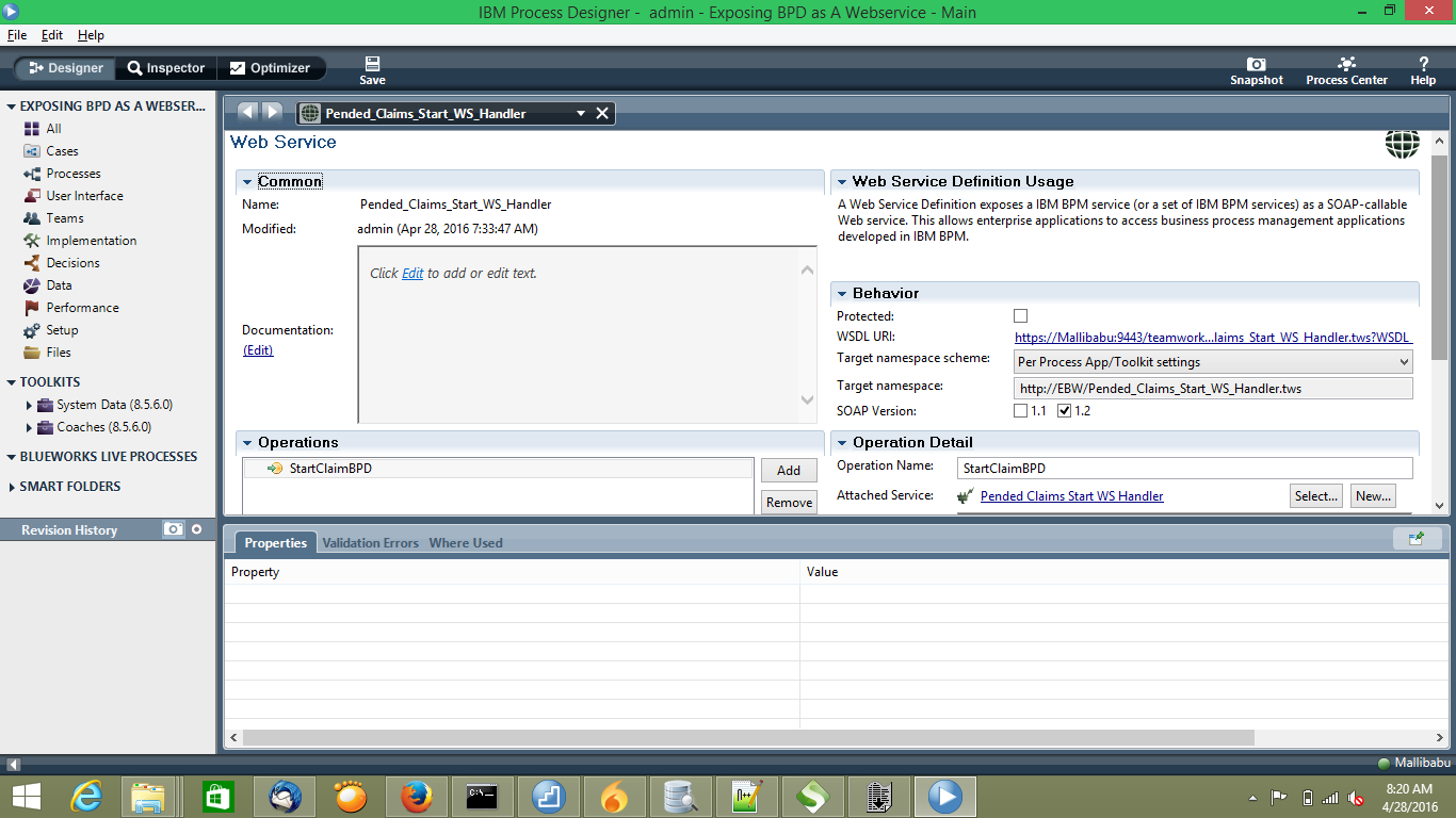 WTX EDI and BPM Solutions By Mallibabu: Exposing a BPD as a WebService ...