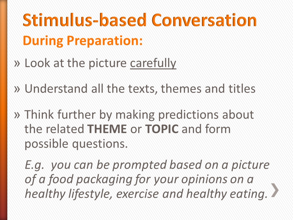5F English Class Blog: Strategy for Stimulus-based Conversation for EL Oral