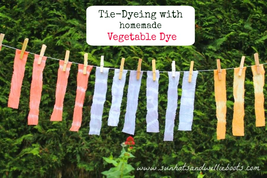 Sun Hats & Wellie Boots: Tie-Dyeing with Vegetable Dye