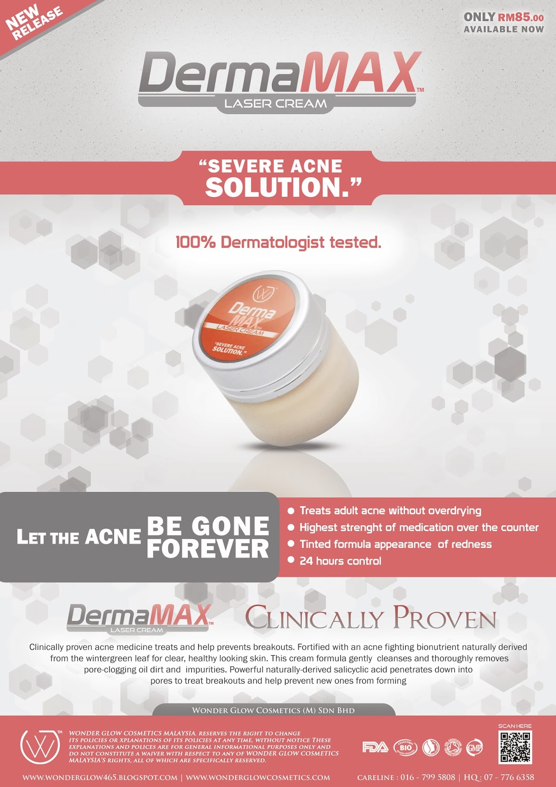 Wonder Glow Cosmetics (m) sdn bhd: Produk Terkini
