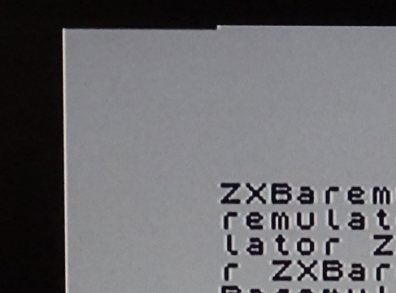 Tynemouth Software: ZXBaremulator - Bare metal ZX Spectrum emulator for ...
