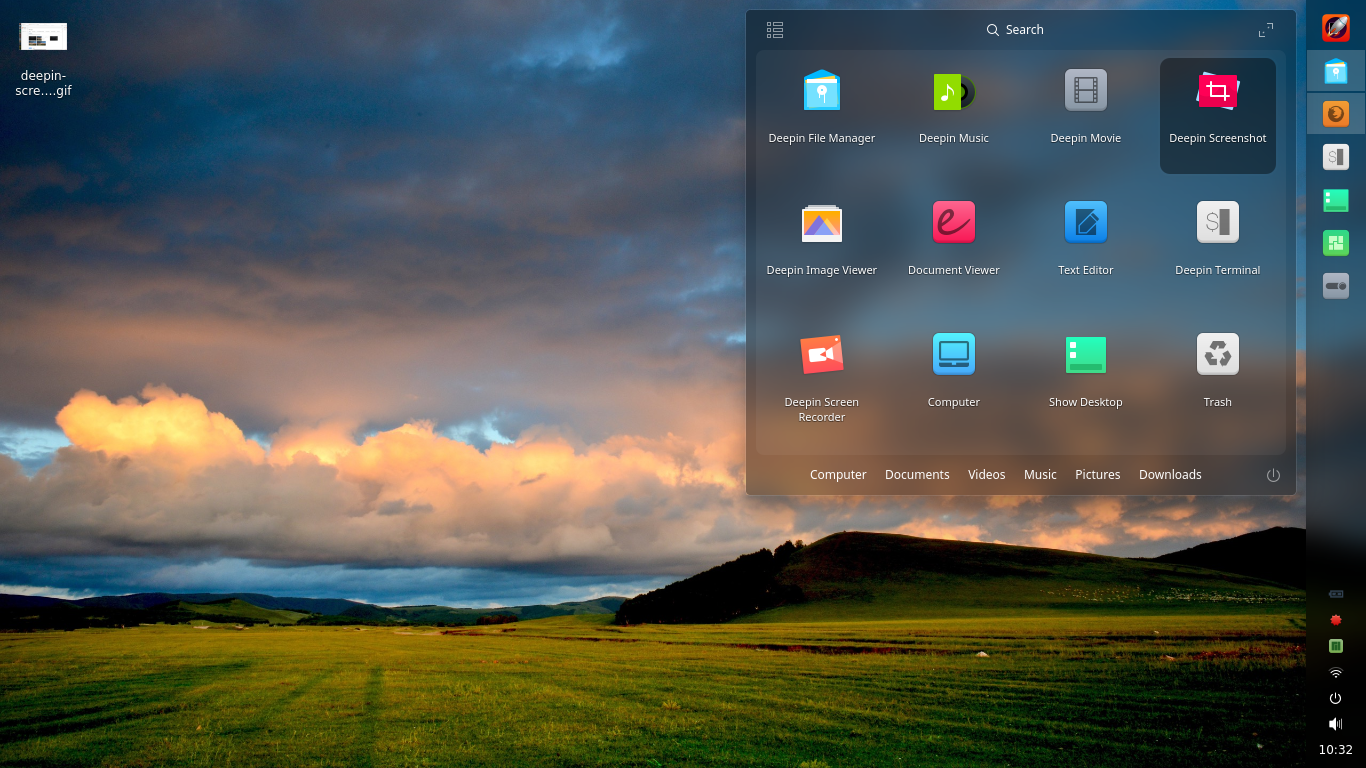 Quick Look to Deepin Desktop on Manjaro