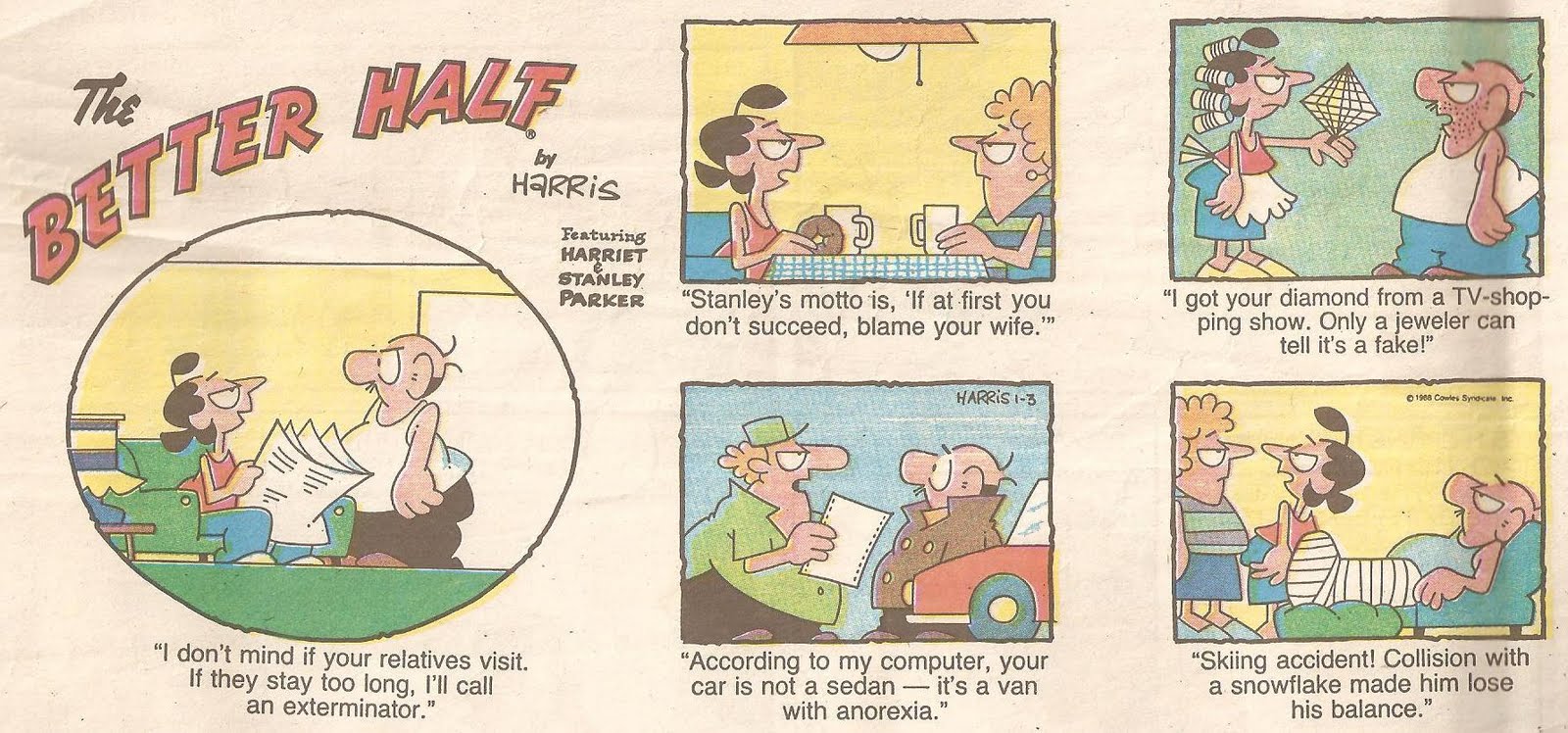 Sunday Comics Debt: The Better Half