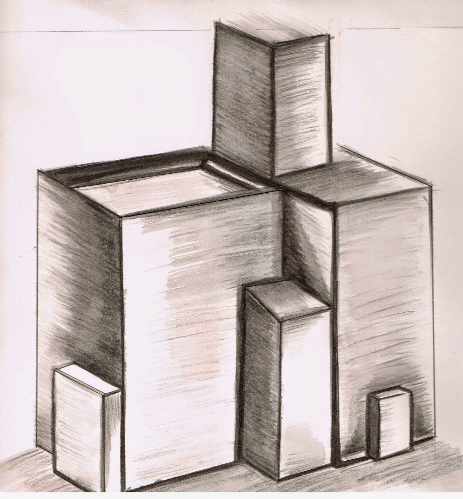 AD5507 Advanced Drawing and Authorial Practice: Boxes...and composition