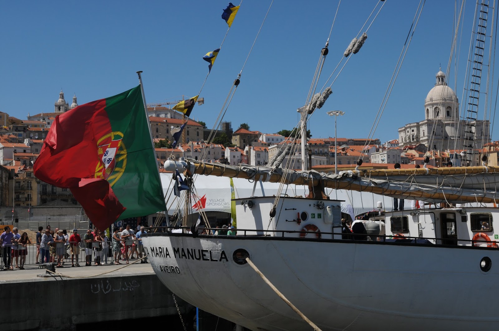 SHIPS & THE SEA - BLOGUE dos NAVIOS e do MAR: Chegada do SANTA MARIA ...