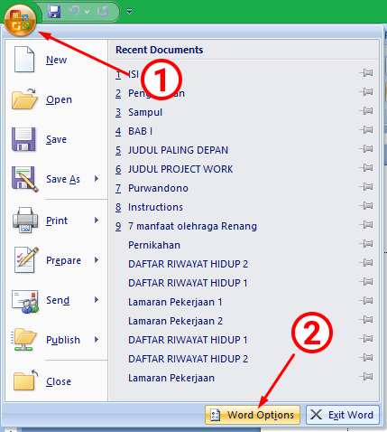 Cara Mengaktifkan Autosave di Lembar Kerja MS Word - Kimtuck.com