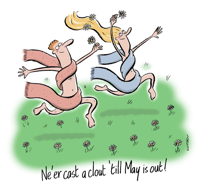et compagnie: Ne'er cast a clout 'till May is out! (En avril, ne te ...