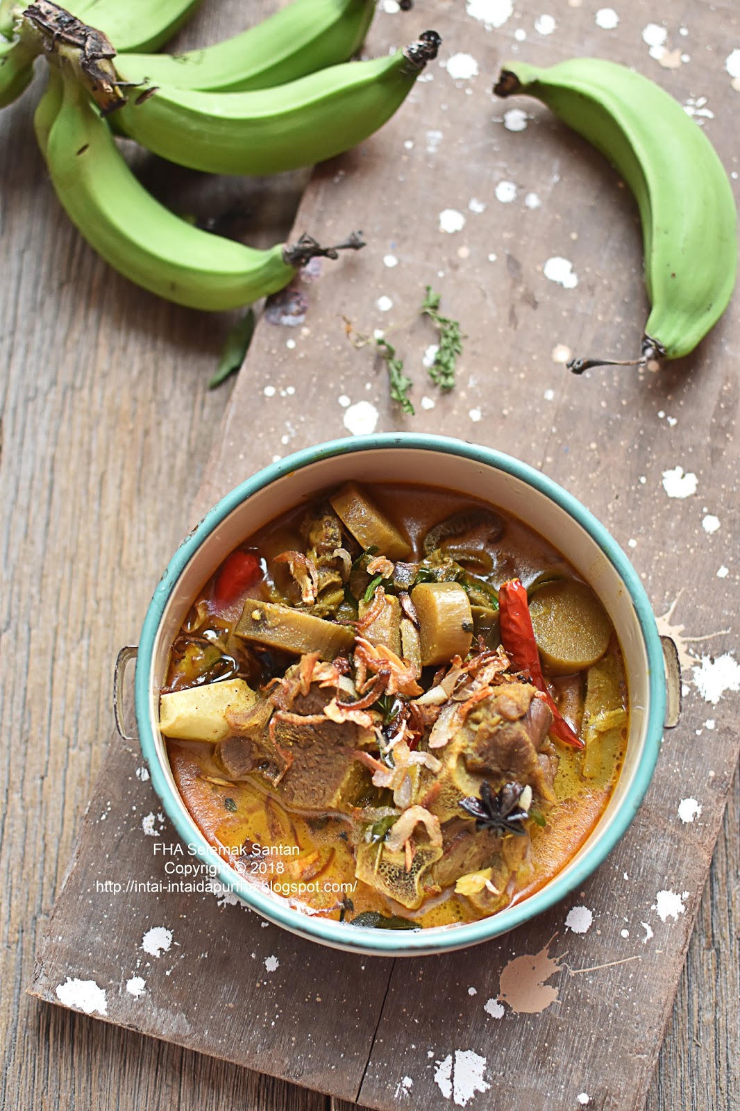 GULAI KAWAH KAMBING & UMBUT PISANG ...Terubat sudah selera - FHA ...