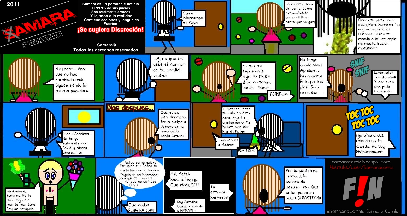 Samara Comic: "Estoy Hecha una MARRANA!" - Samara © 3era Temporada