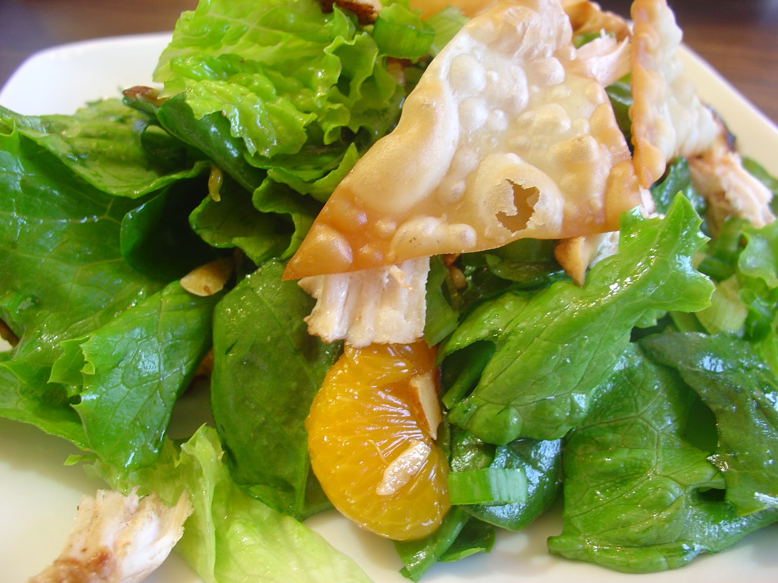 The Sisters Dish: Wonton Salad