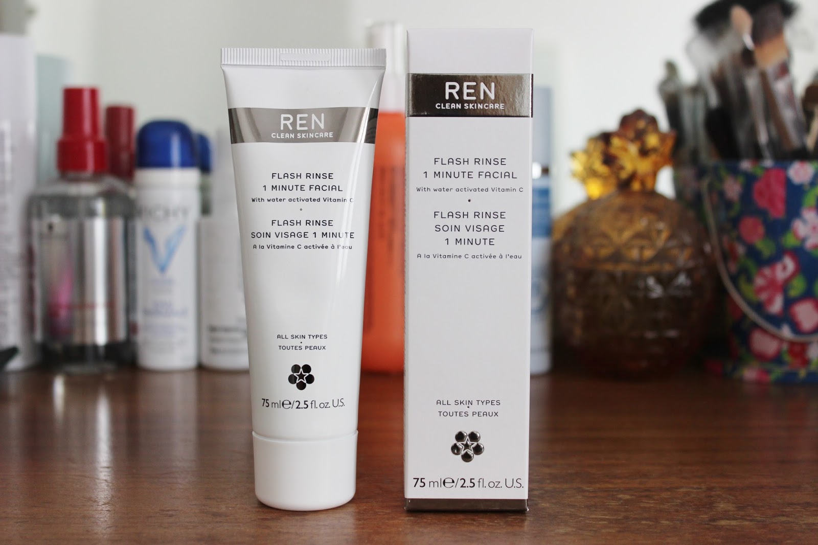 REN Flash Rinse 1 Minute Facial review | Tales of a Pale Face | UK ...