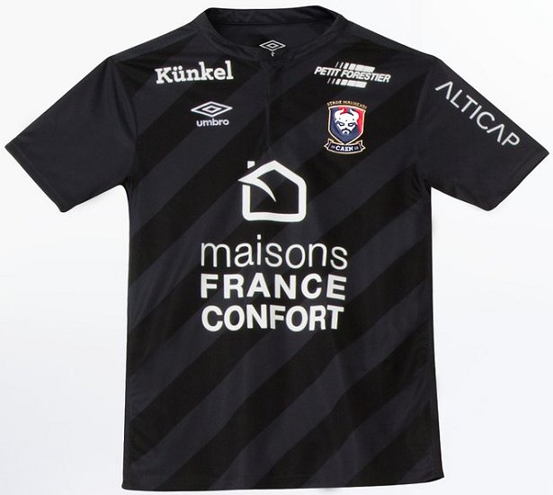 Umbro SM Caen 16-17 Home & Away Kits Released - Footy Headlines