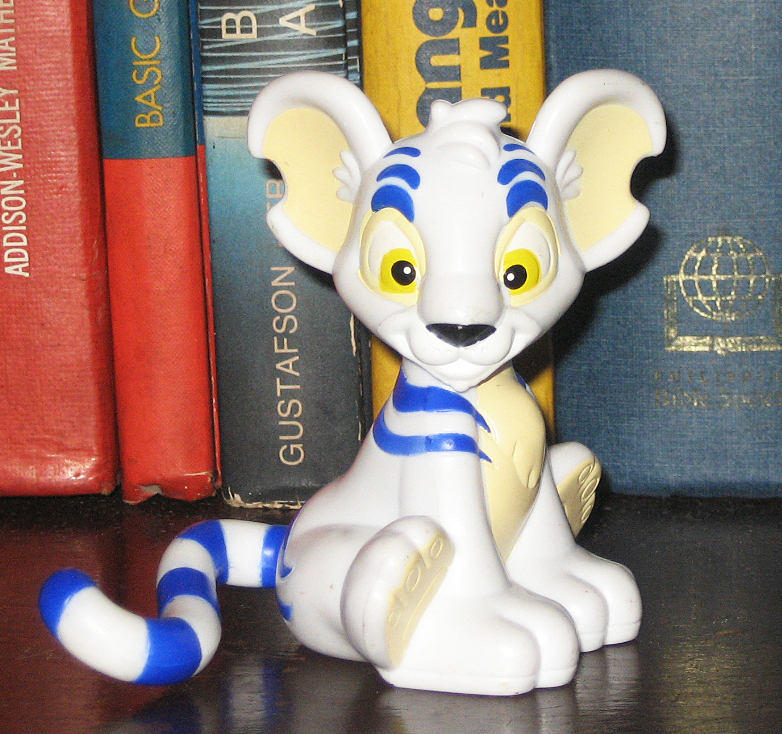 Percy's Fast Food Toy Stories : White Tiger Neopets - BK