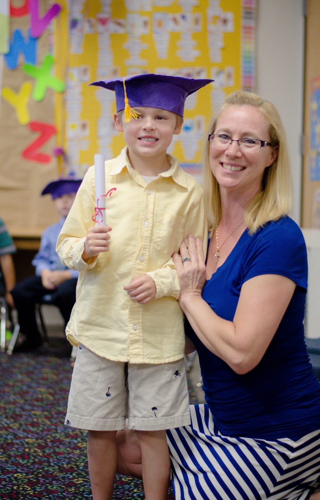 The Pampered Mom: Bayler's Pre-Kindergarten Graduation Ceremony