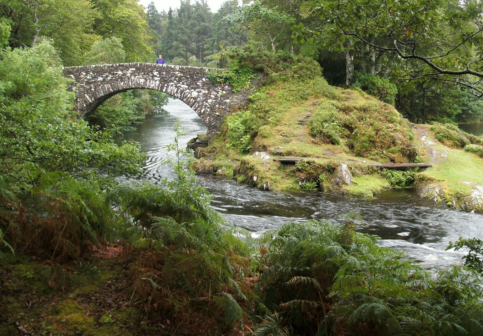 Tour Scotland: Tour Scotland Photograph Bridge Over River Shiel