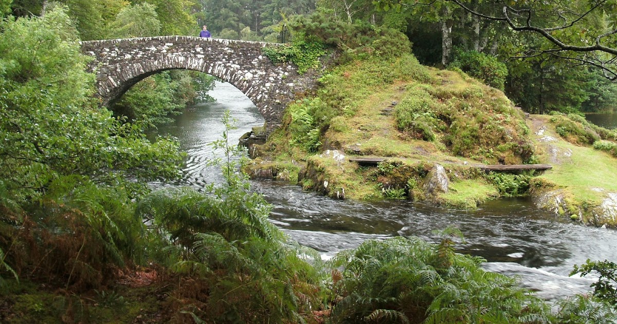 Tour Scotland: Tour Scotland Photograph Bridge Over River Shiel